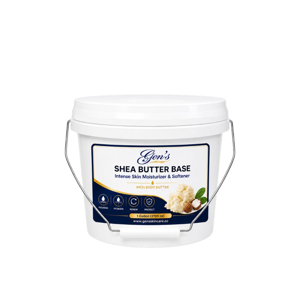 GEN Calming Shea Butter Body Butter Base for Dry Skin, 1 Gal