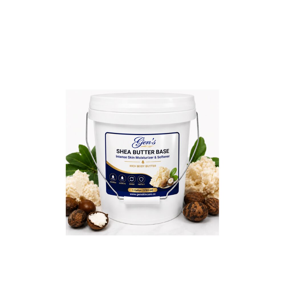 GEN Calming Shea Butter Body Butter Base for Dry Skin, 1 Gal