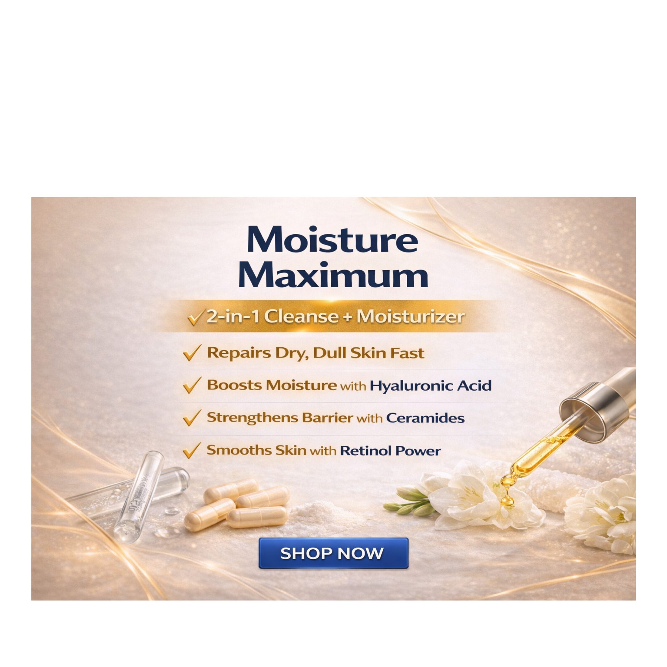 GEN Moisturizing Body Lotion for Dry Skin | Clean Cast, 16 Oz